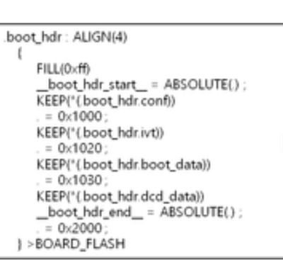 Solved: imxrt1170 custom bootloader linker file problem - NXP Community
