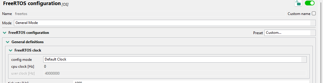 S32G399A-RDB3- Guide to configure FreeRTOS - NXP Community