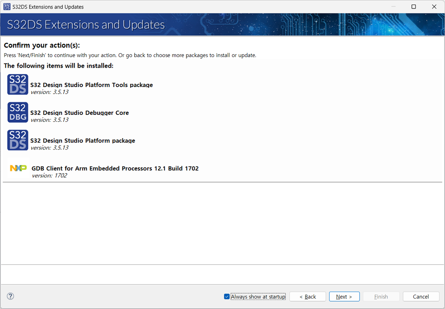 Solved: S32DS for S32 v3.5 Update failed issue - NXP Community