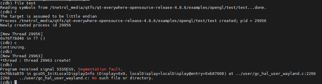 qt4.8.6,opengl example,but Segmentation fault - NXP Community