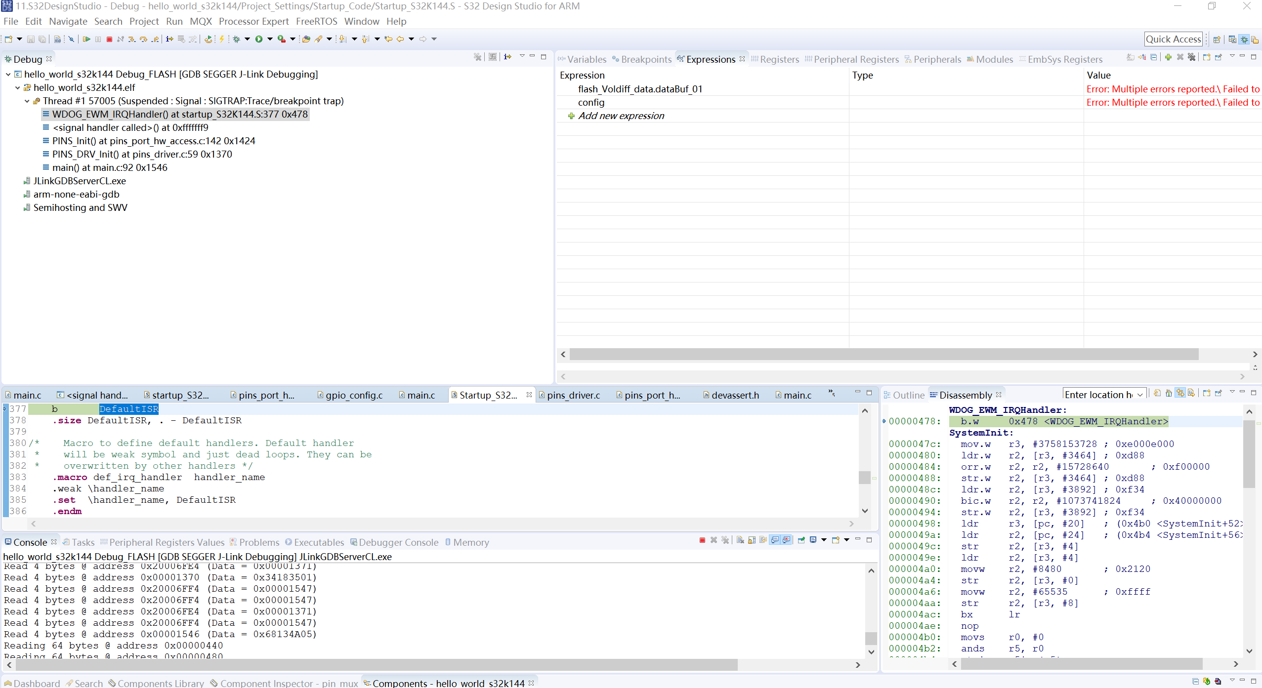 s32k144 gpio - NXP Community