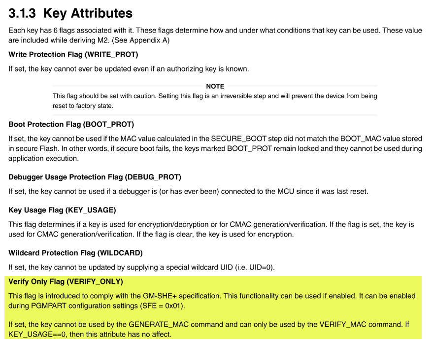 Solved: S32K3 SHE key update - NXP Community