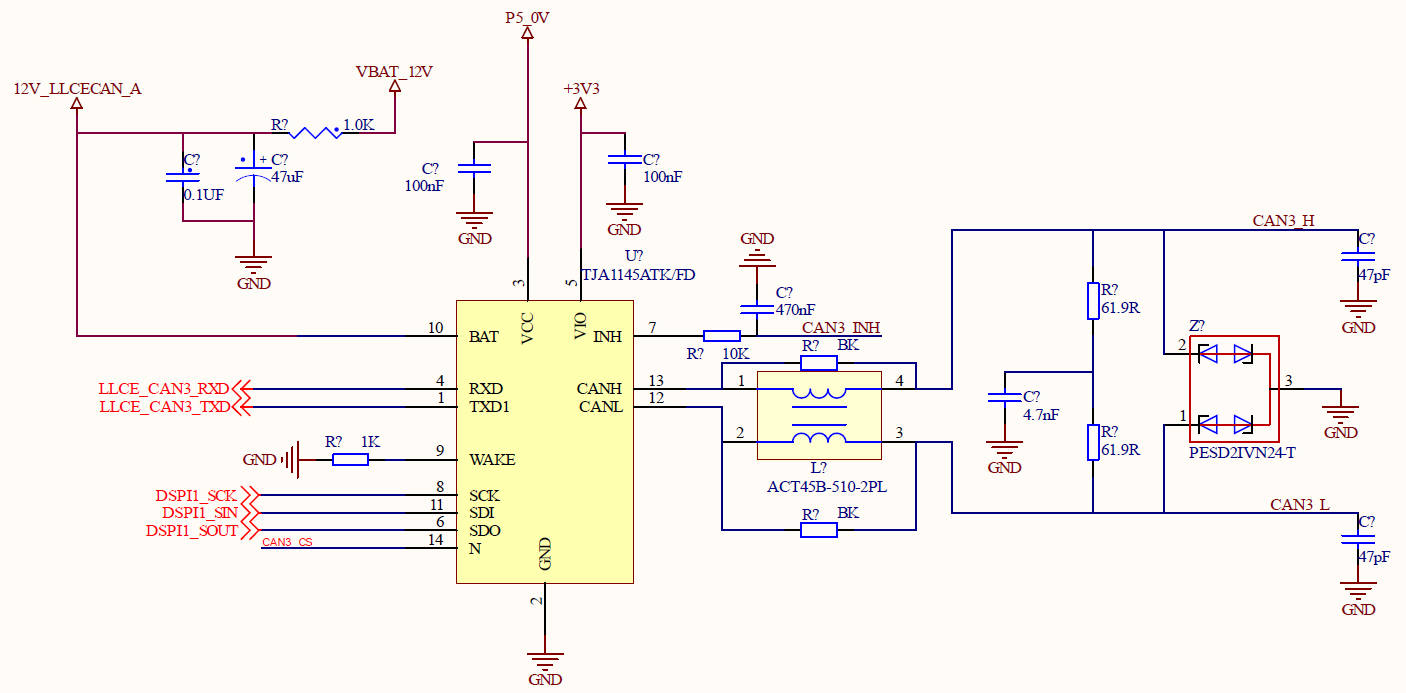 Solved: TJA1145 SPI read/write in S32G LLCE_CAN - NXP Community