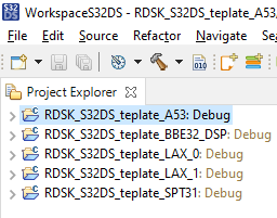 HOWTO: Create New Project from Example ‘RSDK_S32DS_template’ - NXP Community