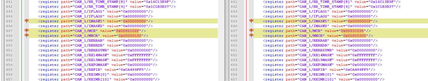 Solved: CAN1 issue using S32K344 - Error Frame (stuff error) - NXP Community