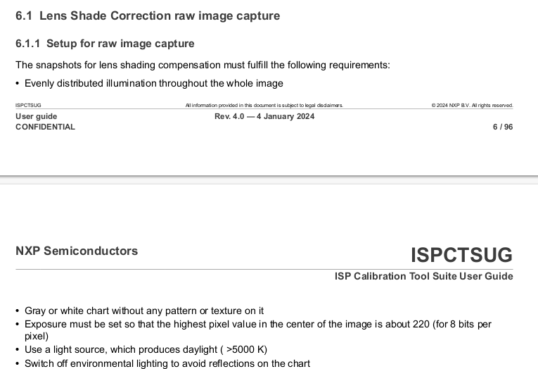 Imx8mp Isp Calibration Nxp Community