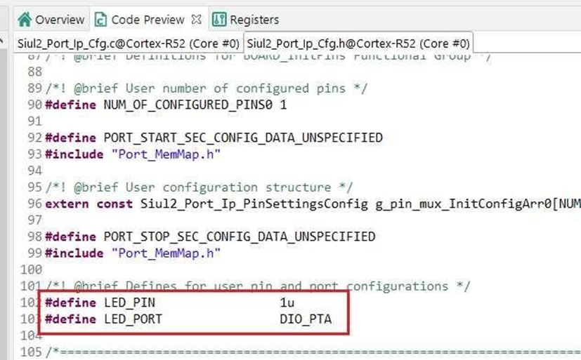 HOWTO: Create a Blinking LED application project for S32Z27x using S32 RTD No AUTOSAR - NXP ...