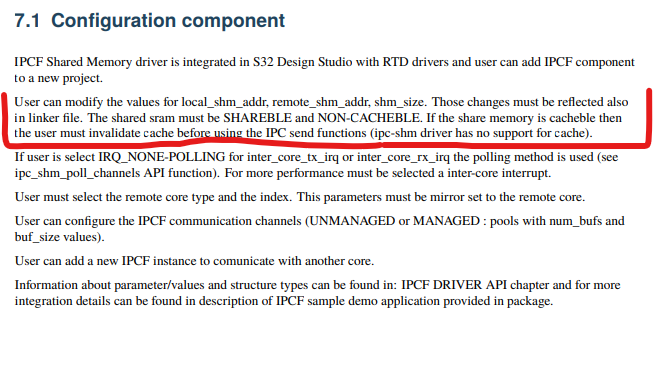 Solved: S32G IPCF Data Cache Support - NXP Community