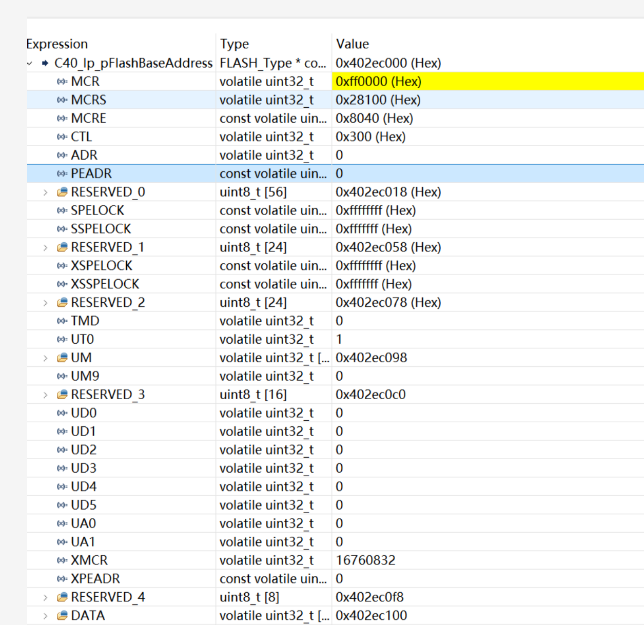 s32K31x Flash writing problem - NXP Community