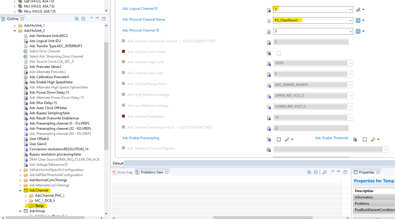 S32K396 adding an ADC to motor control example project - NXP Community