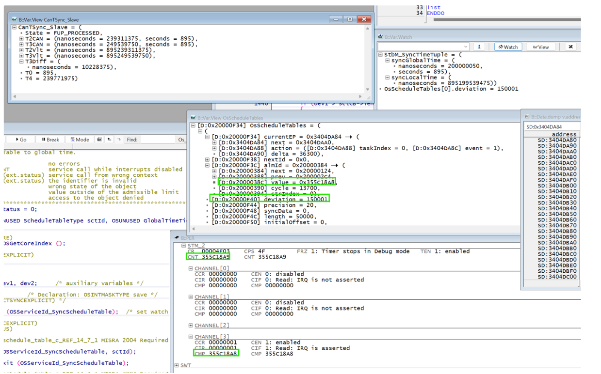 An edge case of NXP RTOS schedule table for SMART TRX One-chip - NXP ...