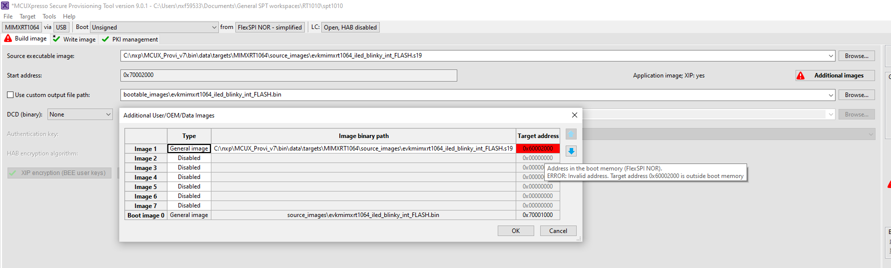 QSPI 64 MB NOR Flash with IMXRT1064 EVK - NXP Community