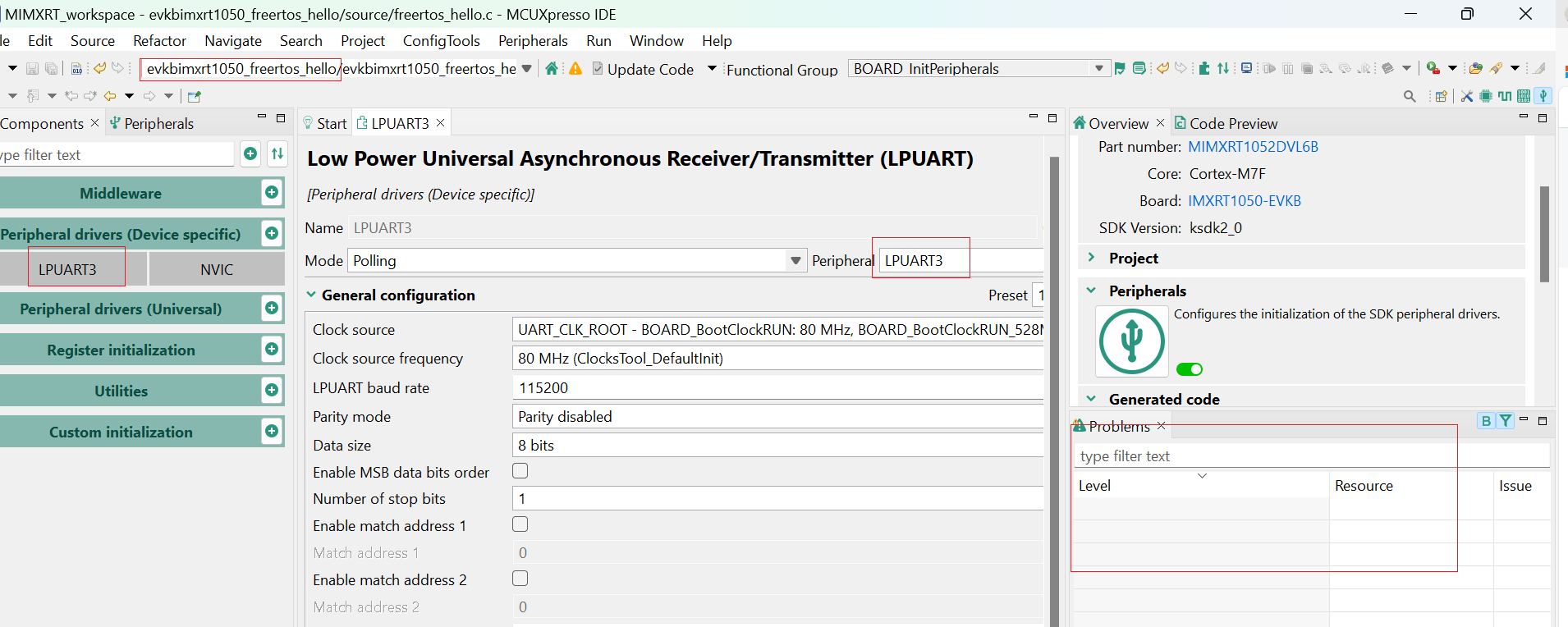 Solved: Incompatible version of LPUART Driver - NXP Community