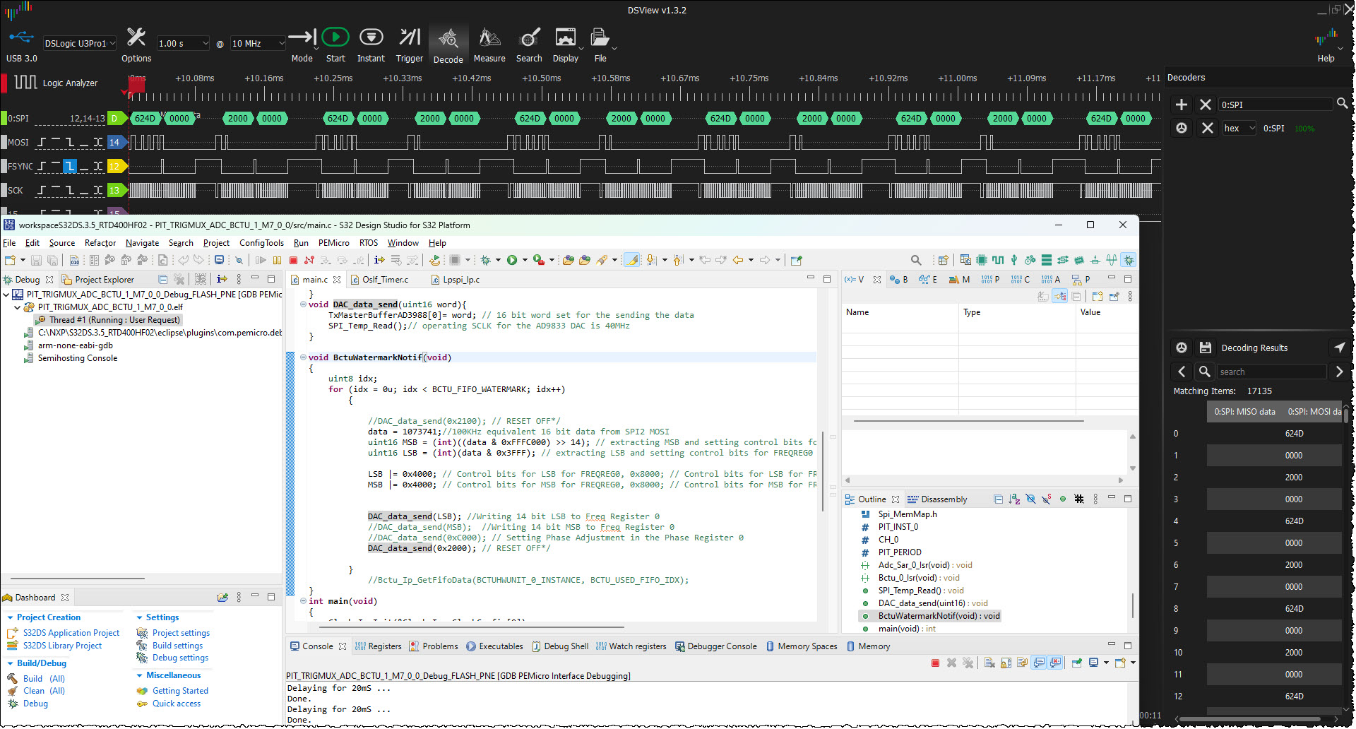 Solved: Re: AD9833 LPSPI bus configuration with S32k358 - NXP Community