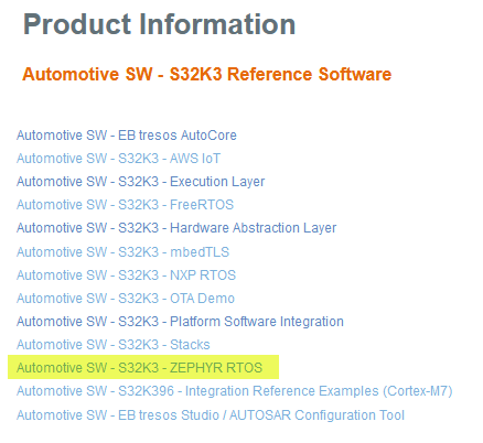 Zephyr RTOS Support for S32K3 Family - NXP Community