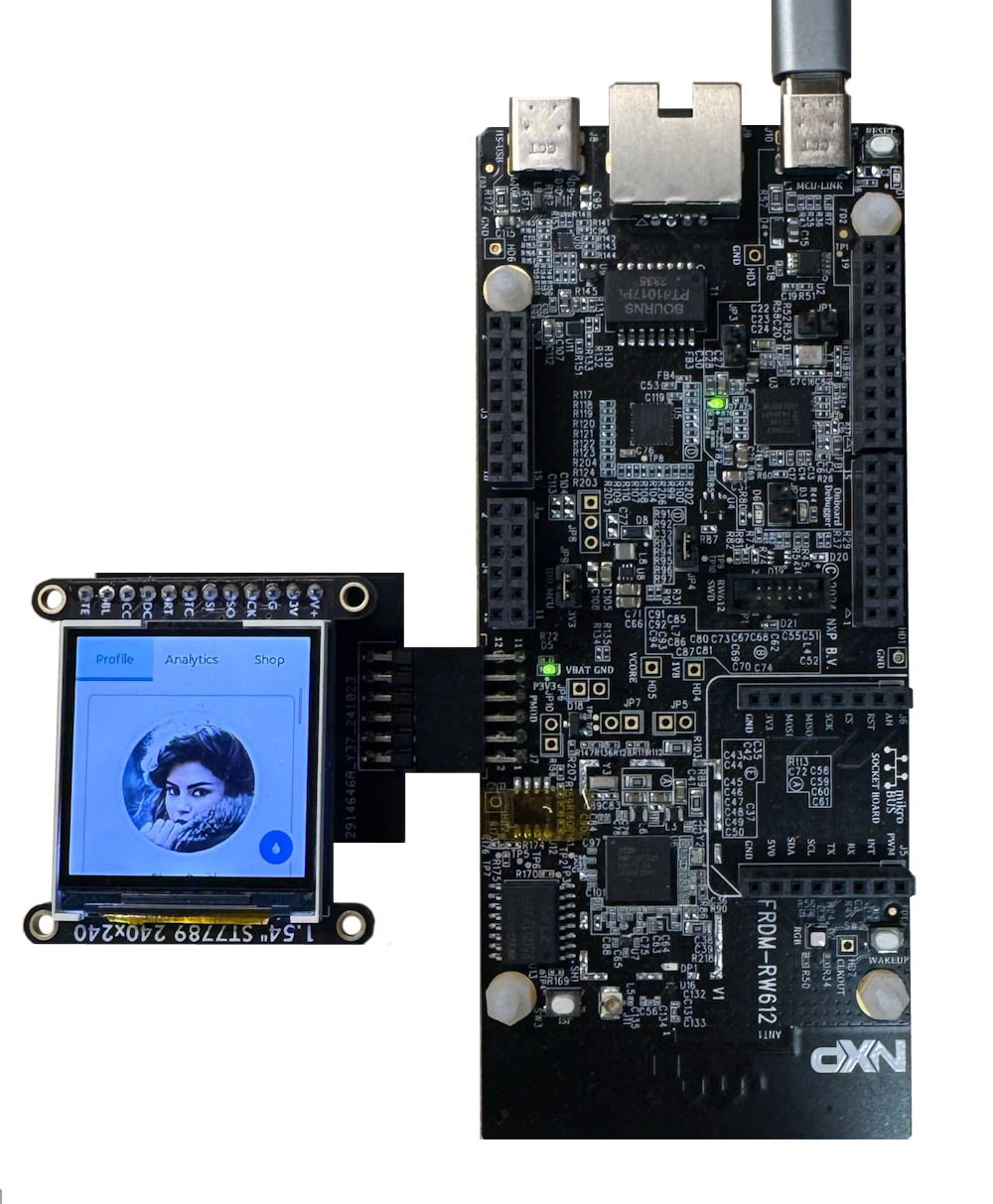 Adafruit 1.54" 240x240 Wide Angle TFT LCD Display PMOD Adapter - NXP ...