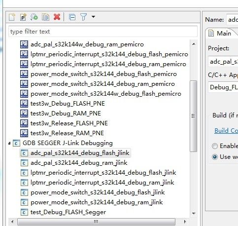 Re: S32DS.3.4软件S32K144W系列芯片无法使用JLINK问题，软件自带的S32K144W例程在S32K144芯片电路运行正常，在S32K144W芯片电路运行不正常 - NXP ...