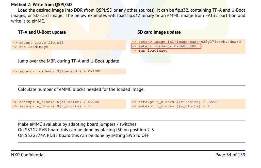 Solved: S32G2 Linux bsp emmc boot - NXP Community