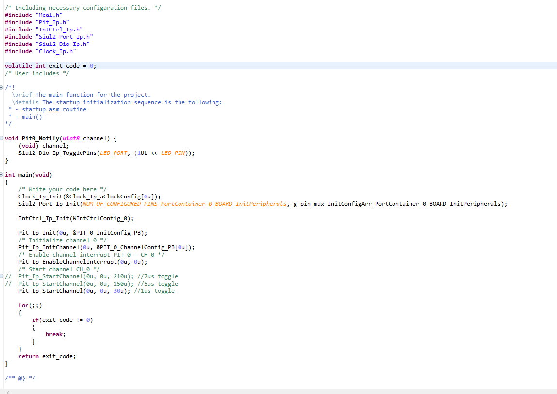 s32k312 how to interrupt faster? - NXP Community