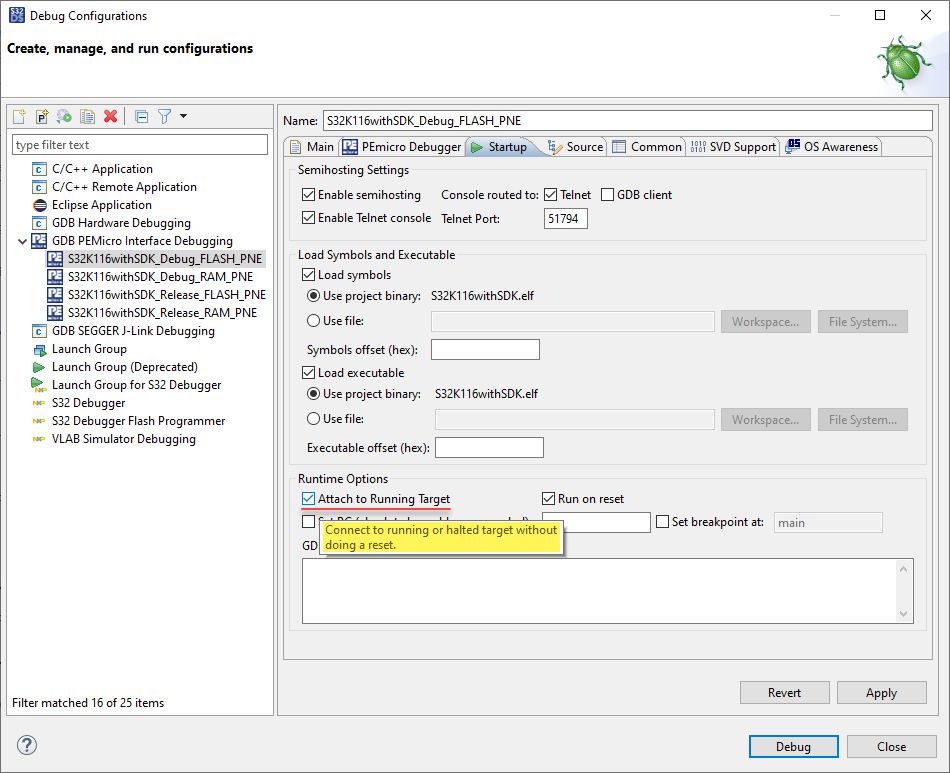 Solved Problems When Flashing A Program With Iar Compiler On The S32k116 Board Nxp Community