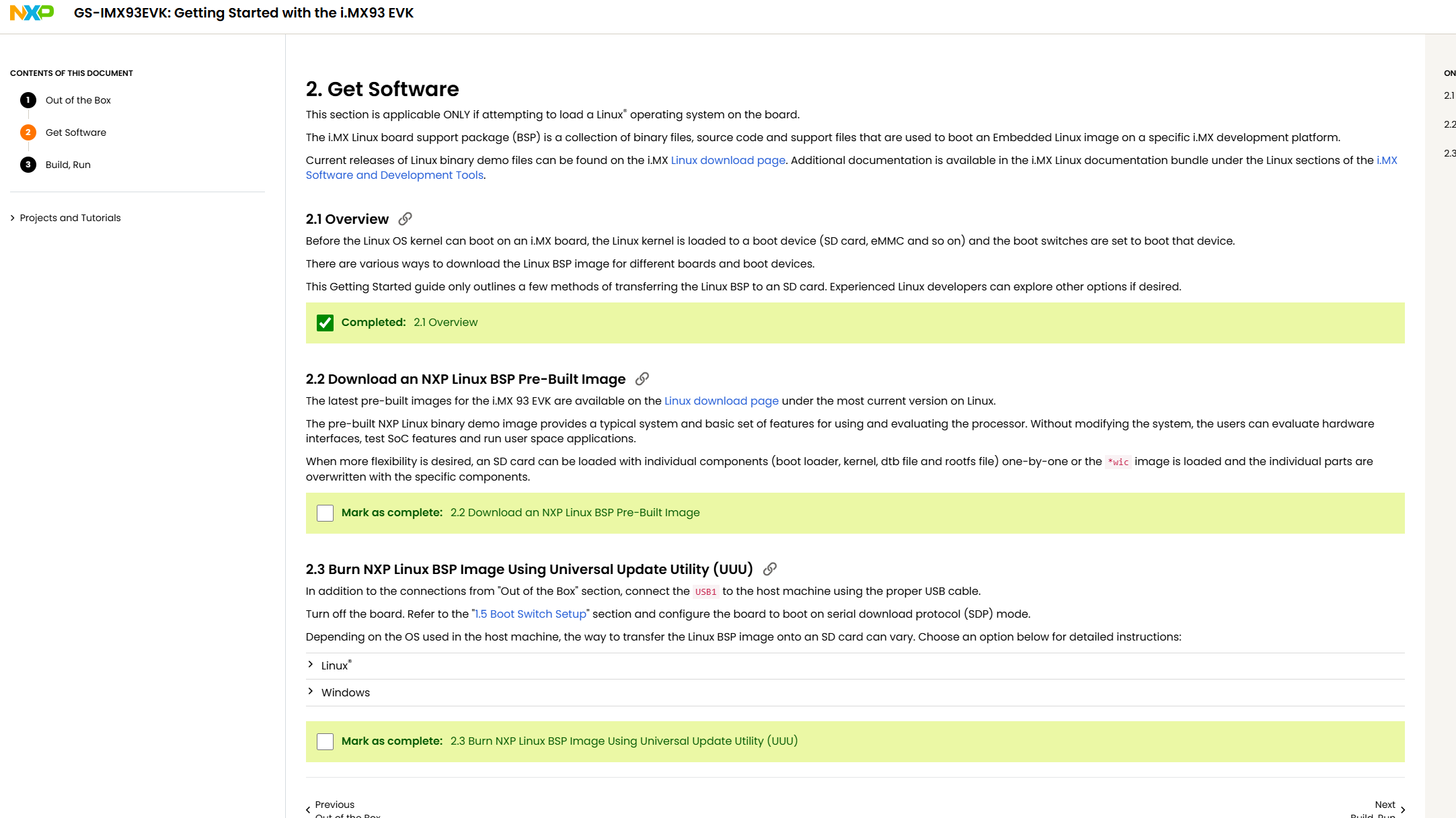 Getting started with i.MX93 11x11 EVK - NXP Community