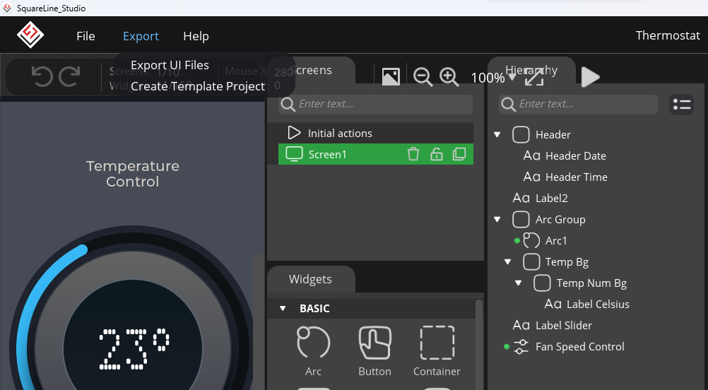 How to run an SquareLine project on i.MX 93 EVK using FrameBuffer ...
