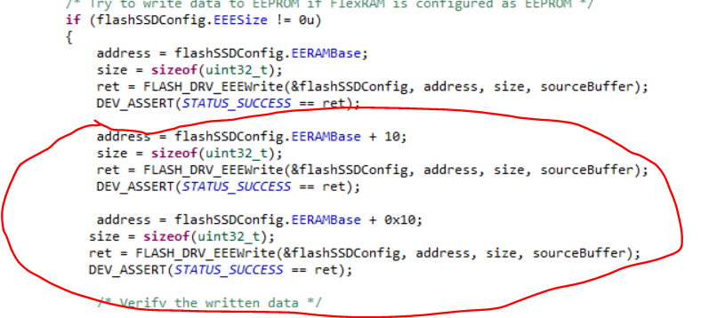 Re: S32K144 Flash Partitioning Example Code Query - NXP Community