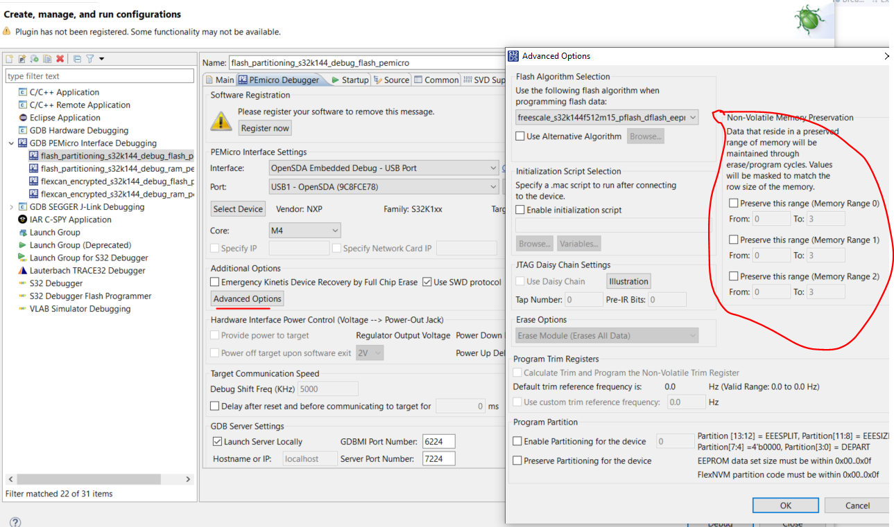 Re: S32K144 Flash Partitioning Example Code Query - NXP Community