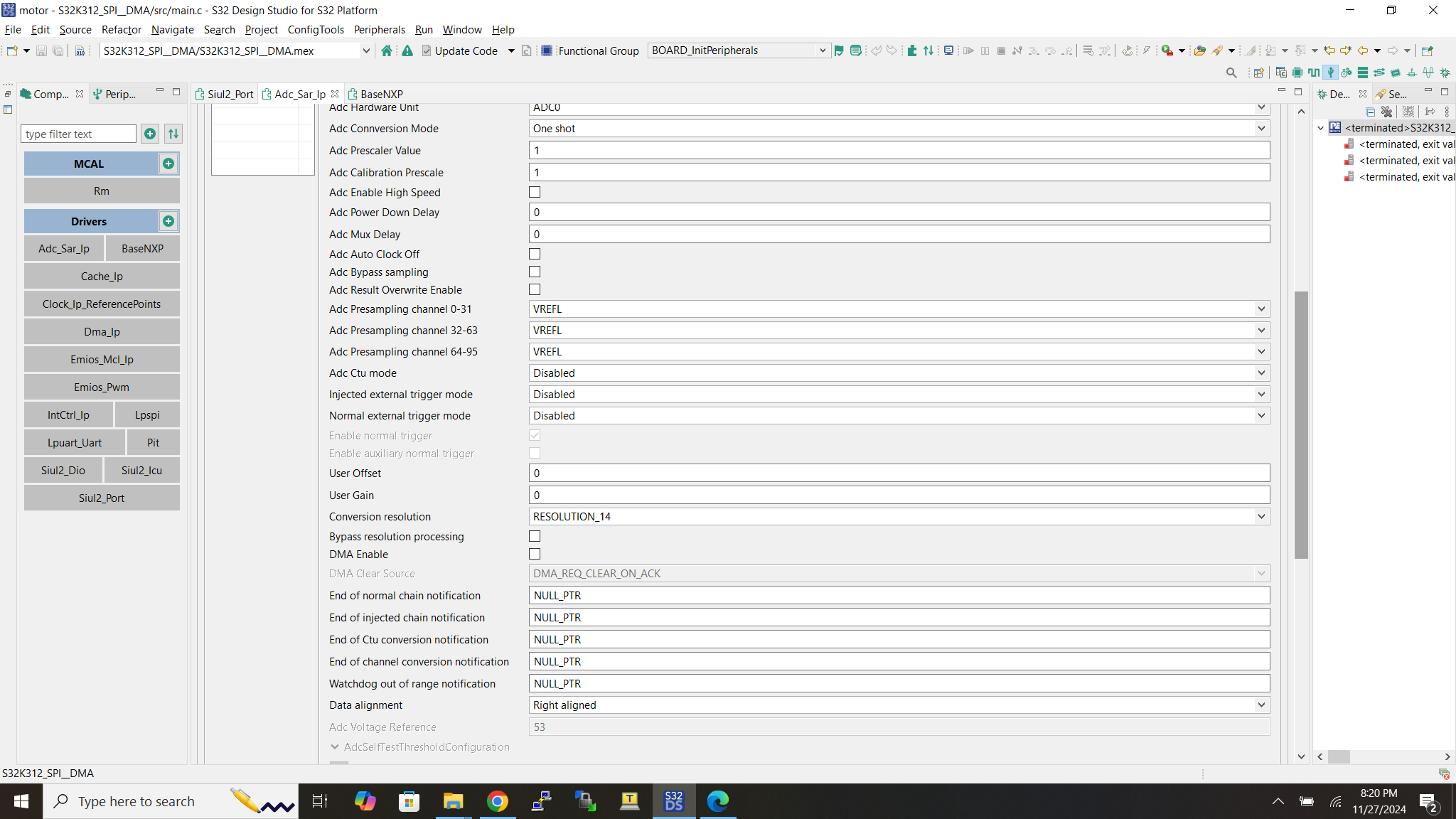 Adc Configuration Nxp Community