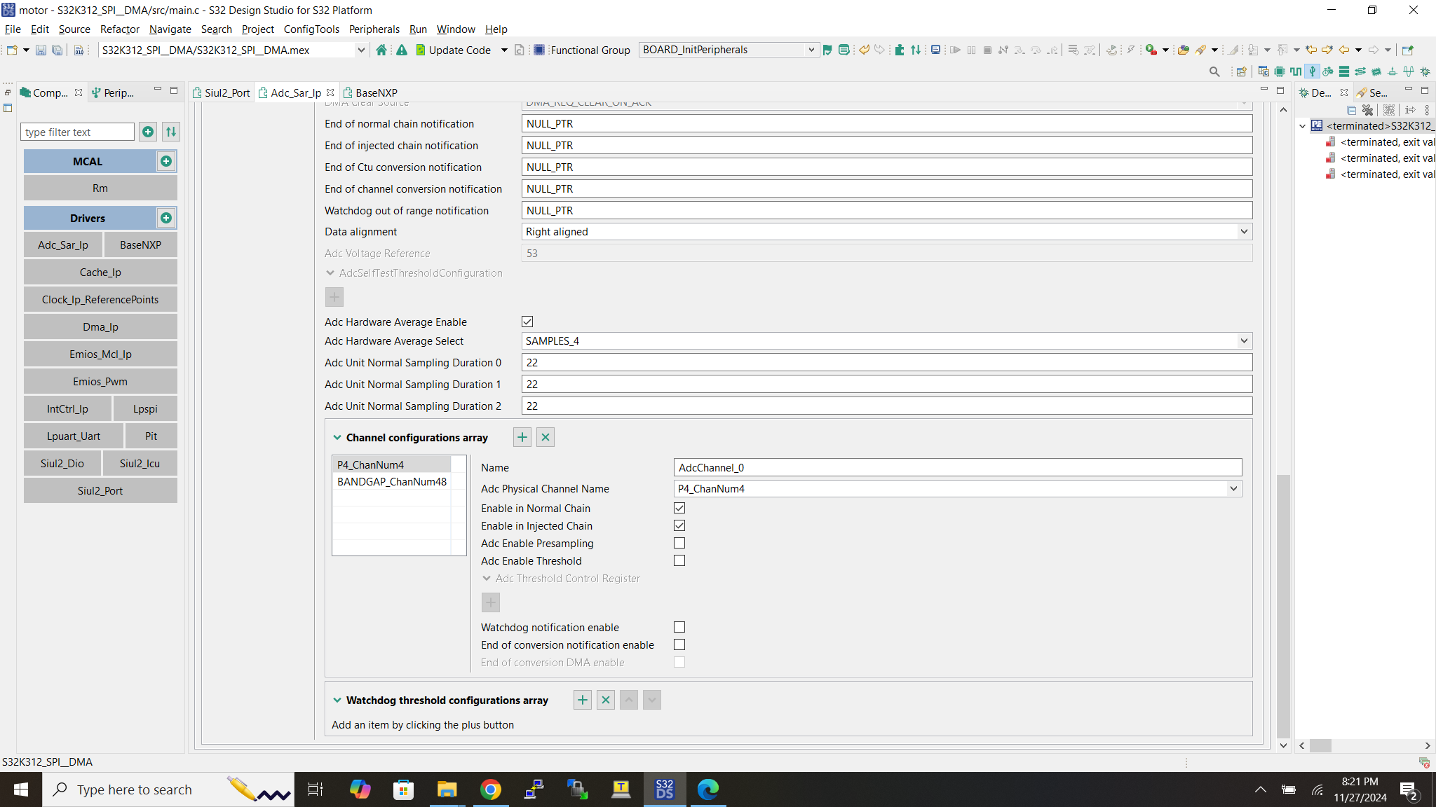 Adc Configuration Nxp Community