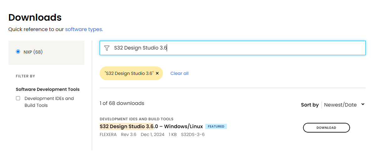 S32 Design Studio 3.6.0 Release Announcement - NXP Community