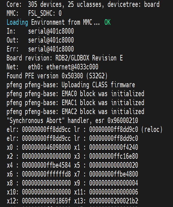 S32G-RDB2 multi-core u-boot 、kernel run fail - NXP Community