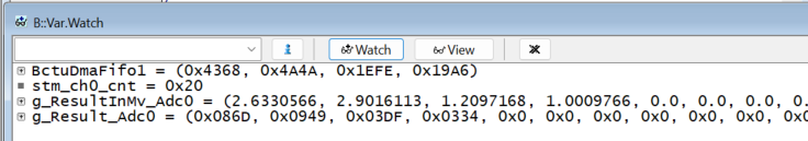 S32K312 ADC dma transfer setting - NXP Community