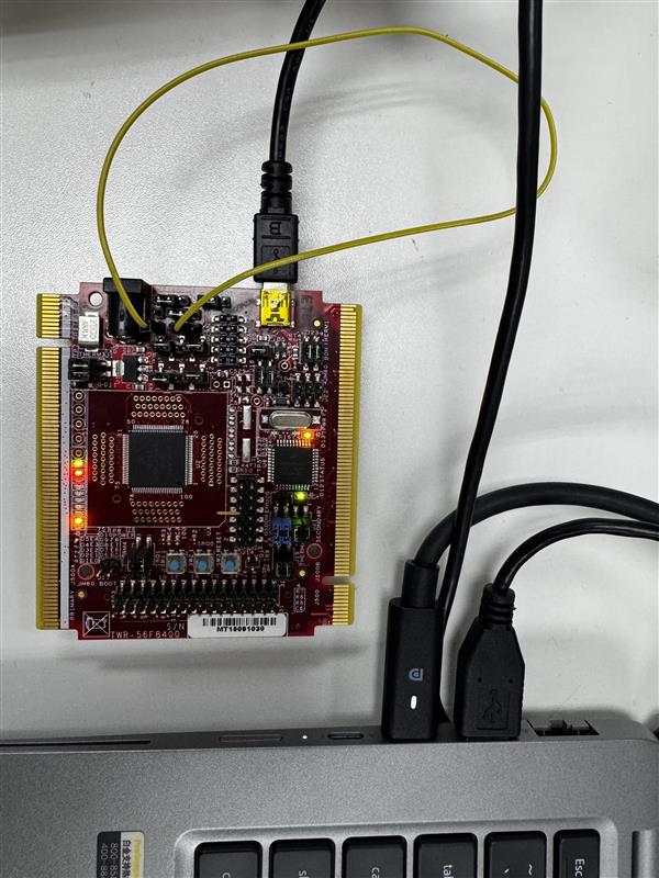 IDE from NXP and firmware programming cable interface to program ...