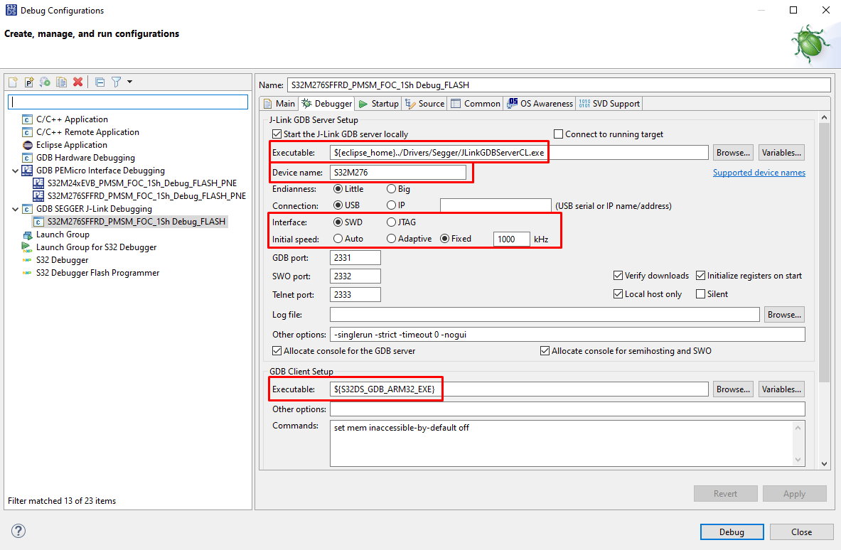 S32 Design Studio for S32 Platform V3.4/V3.5 + SEGGER J-LINK Plus - NXP ...