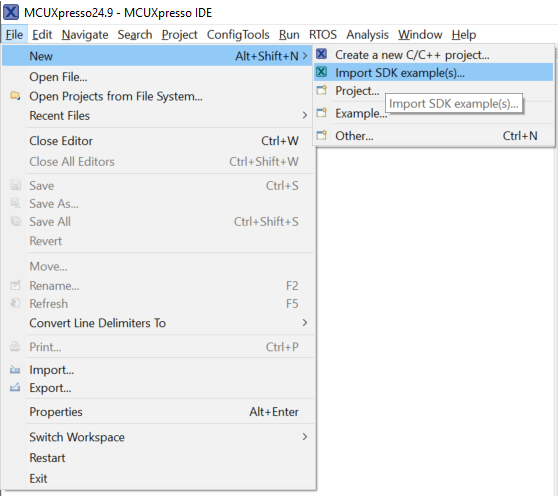 How to get the MIMXRT1171 SDK package with examples - NXP Community