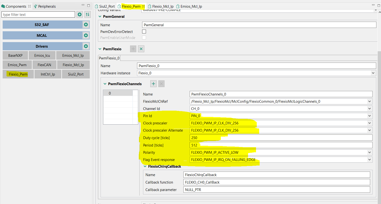 S32K311 FLEXIO PWM pulse generation - NXP Community