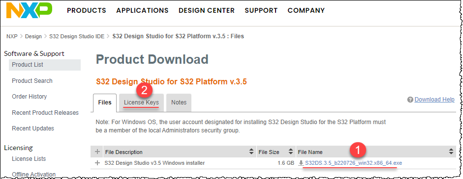 Install S32DS studio 3.5 - NXP Community