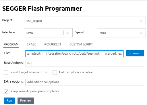 Zephyr downstream example TF-M PSA crypto on RW612 - NXP Community