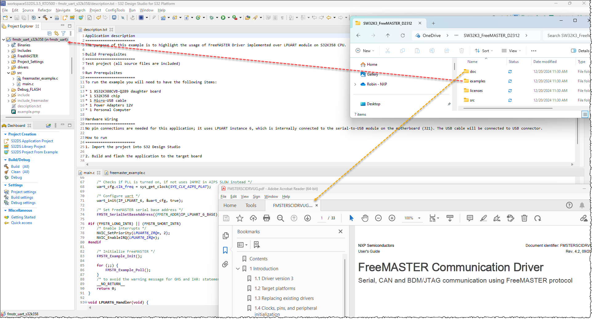 Solved: FreeMaster S32k358 Issue - NXP Community
