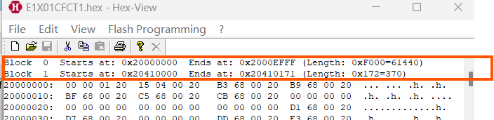 locate a hex into RAM - NXP Community