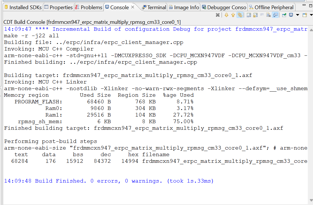 Solved: Using erpc in a frdmmcxn947, opening the ERPC_MESSAGE_LOGGING macro reported an error ...