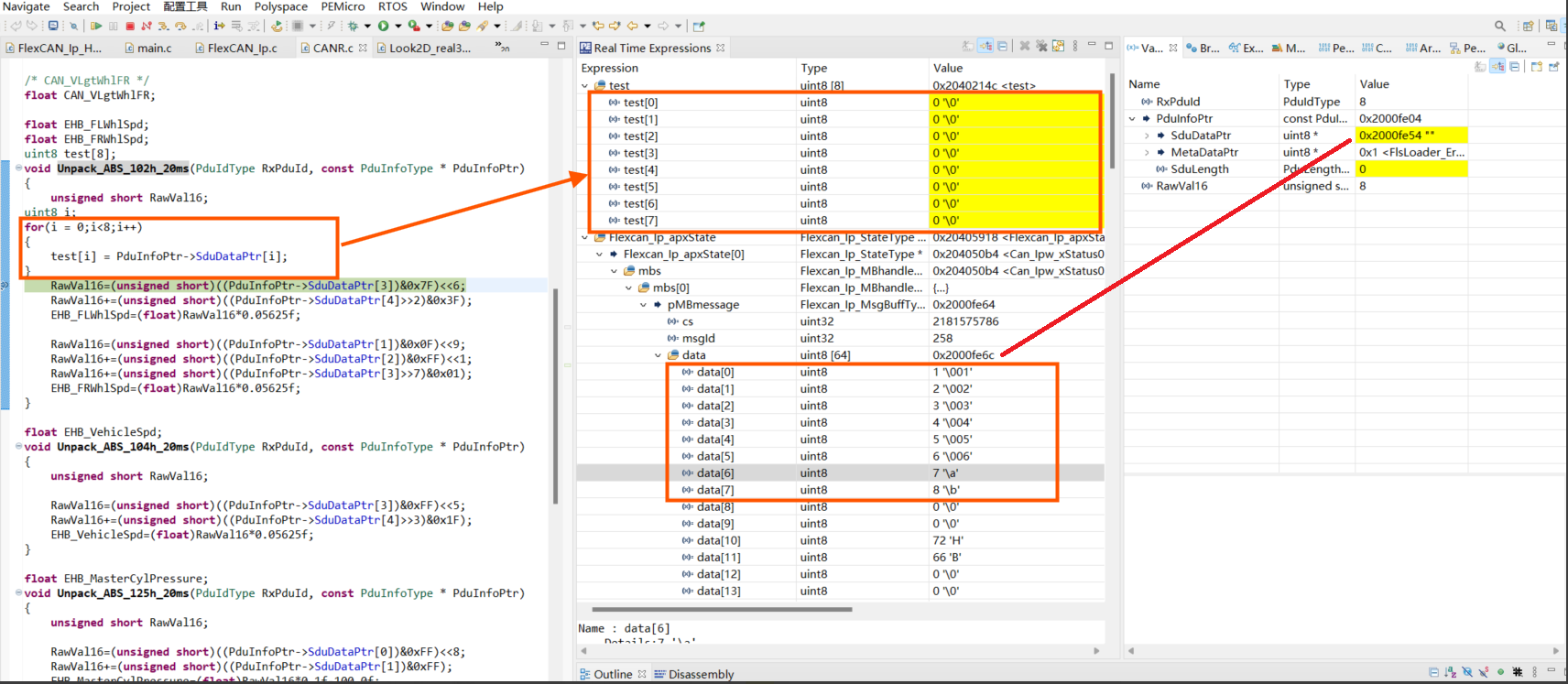 ECU jump into hard fault if receive frame in polling mode - NXP Community