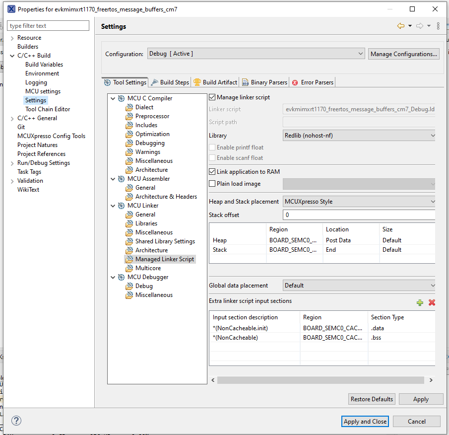 Re: debugging from SRAM in MIMXRT1170 - NXP Community