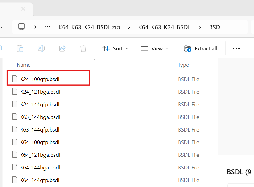 Solved: BSDL file for MK24FN1M0VLL12 - NXP Community