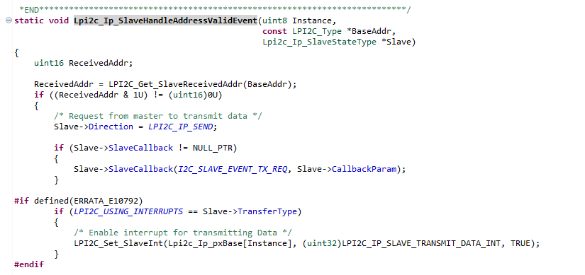 Solved: S32K312 IIC I2c_SlaveCallback/I2C_SLAVE_EVENT_TX_REQ - NXP Community
