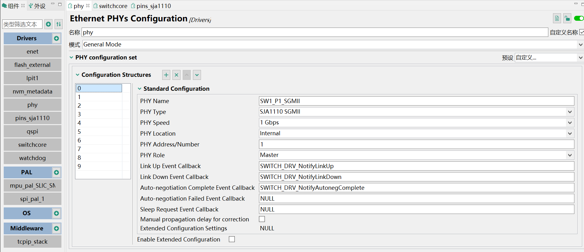 Solved: SJA1110 Config to set PFE & GMAC - NXP Community