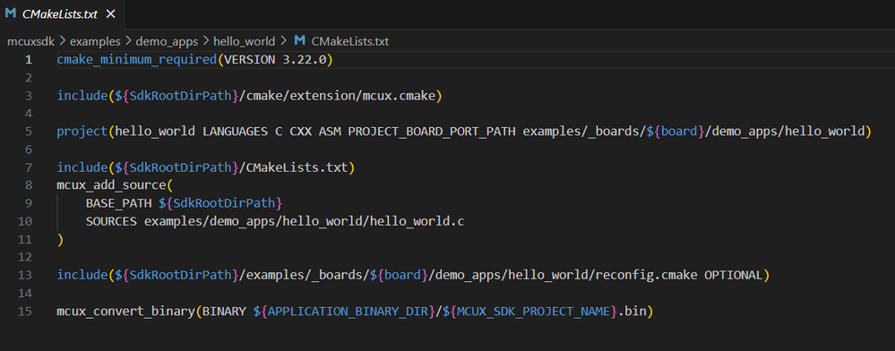 Mcuxpresso Sdk Cmake Usage Part Ii Nxp Community
