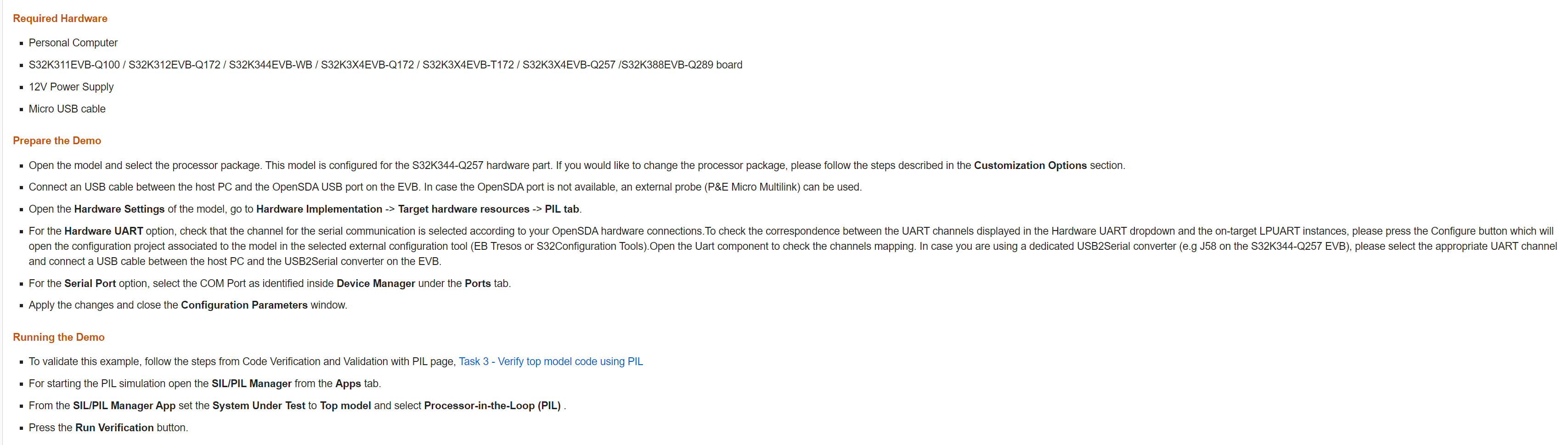 PIL with MBDT and EVB S33k3x4q172 - NXP Community