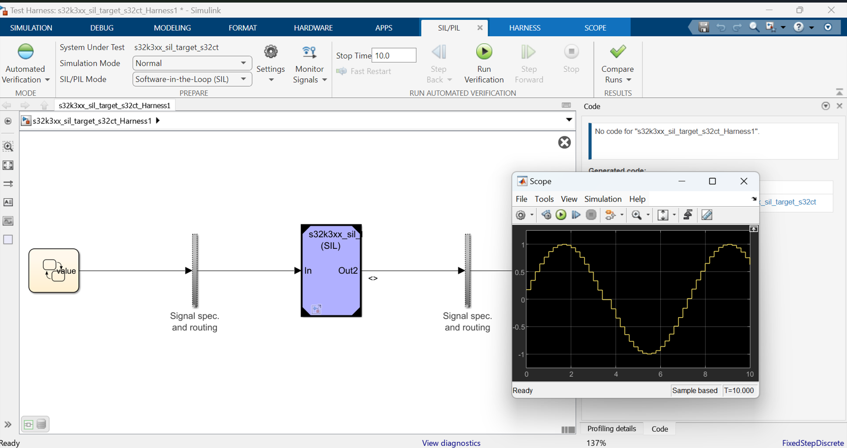 SIL Testing Issue with NXP S32K3xx Hardware Board - NXP Community